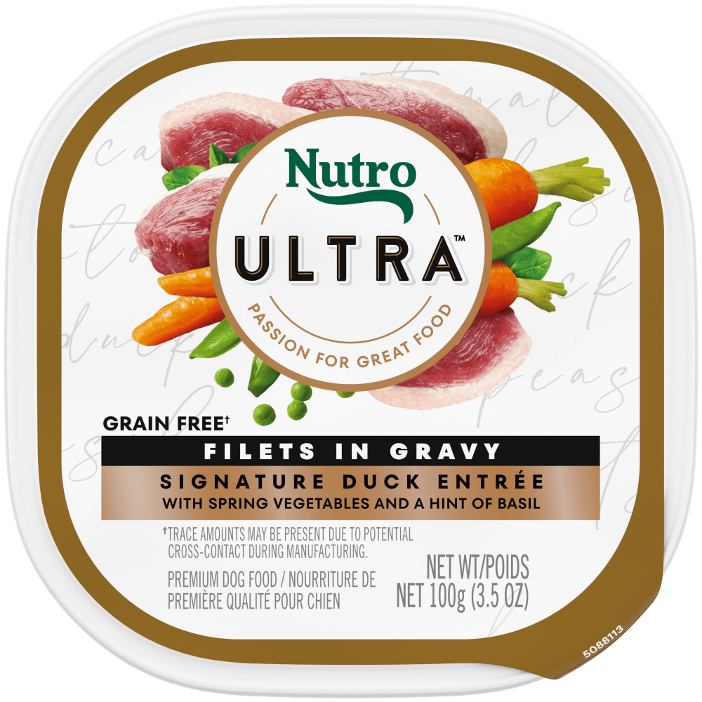 Signature Duck Entrée With Spring Vegetables and a Hint of Basil Filets ...