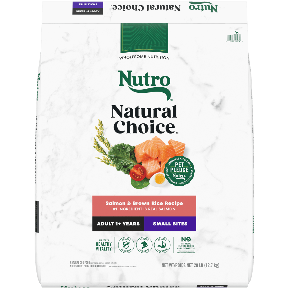 Small Bites Adult Salmon & Brown Rice Recipe